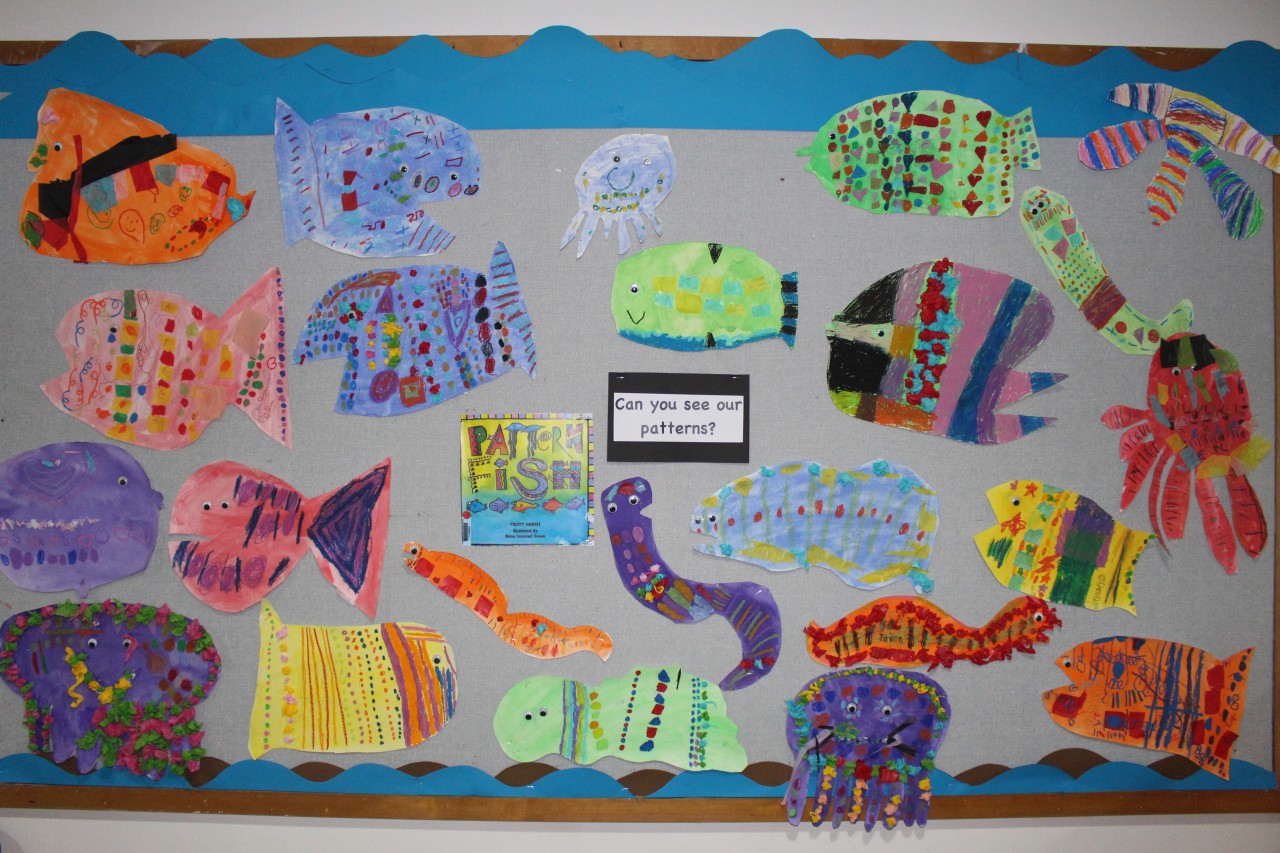 Primary Art – Learning about lines, patterns, textures and colours.