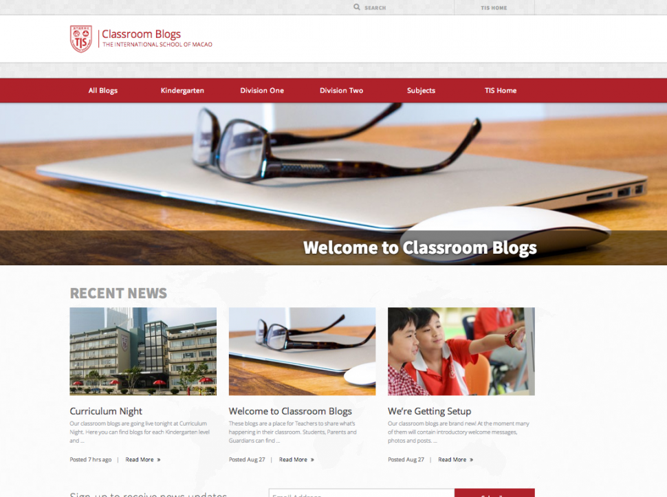 Introducing Our New Elementary Classroom Blogs