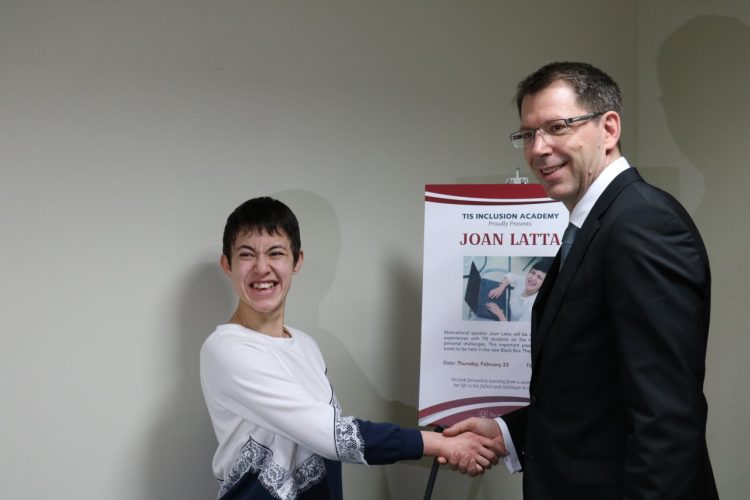 Inspiring Presentation Marks the Opening of the New Black Box Theatre