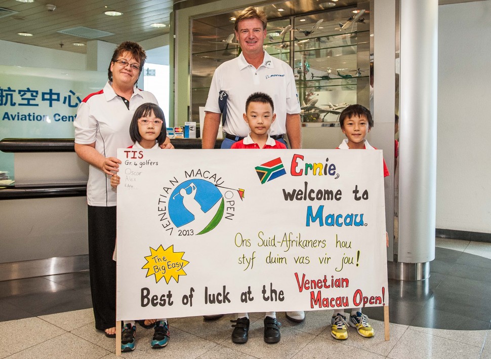 TIS Students Meet A Golf Legend