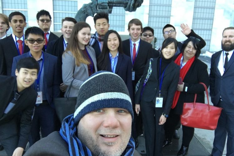 St. patrick’s Day in Times Square and the MUN conference begins!